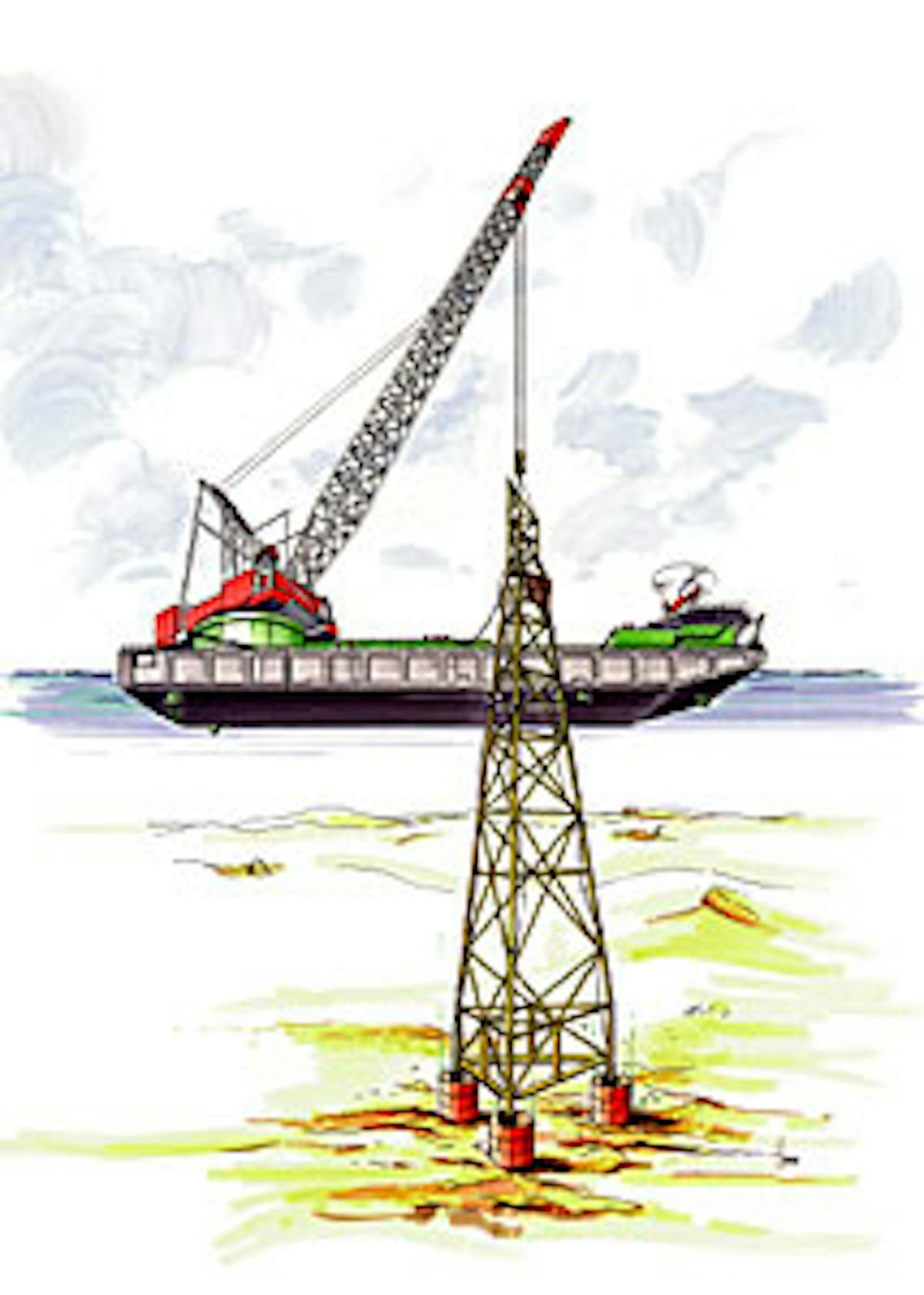 Self-installing platform concept uses suction pile technology | Offshore