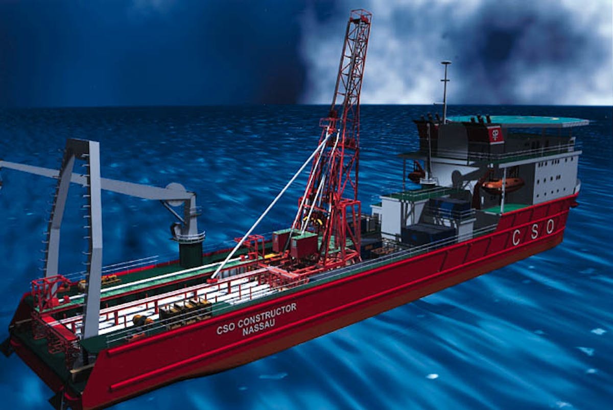 Modular J-lay solution has SCR installation ability | Offshore