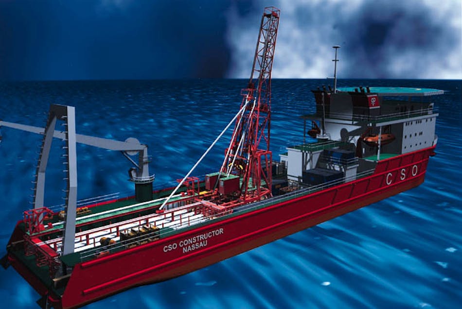 Modular J-lay solution has SCR installation ability | Offshore