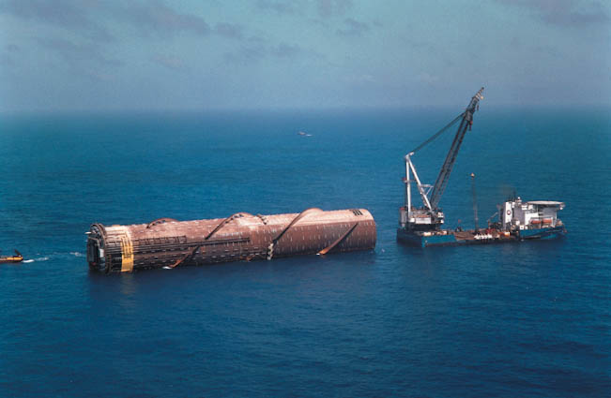 Genesis Spar assembled, positioned offshore | Offshore