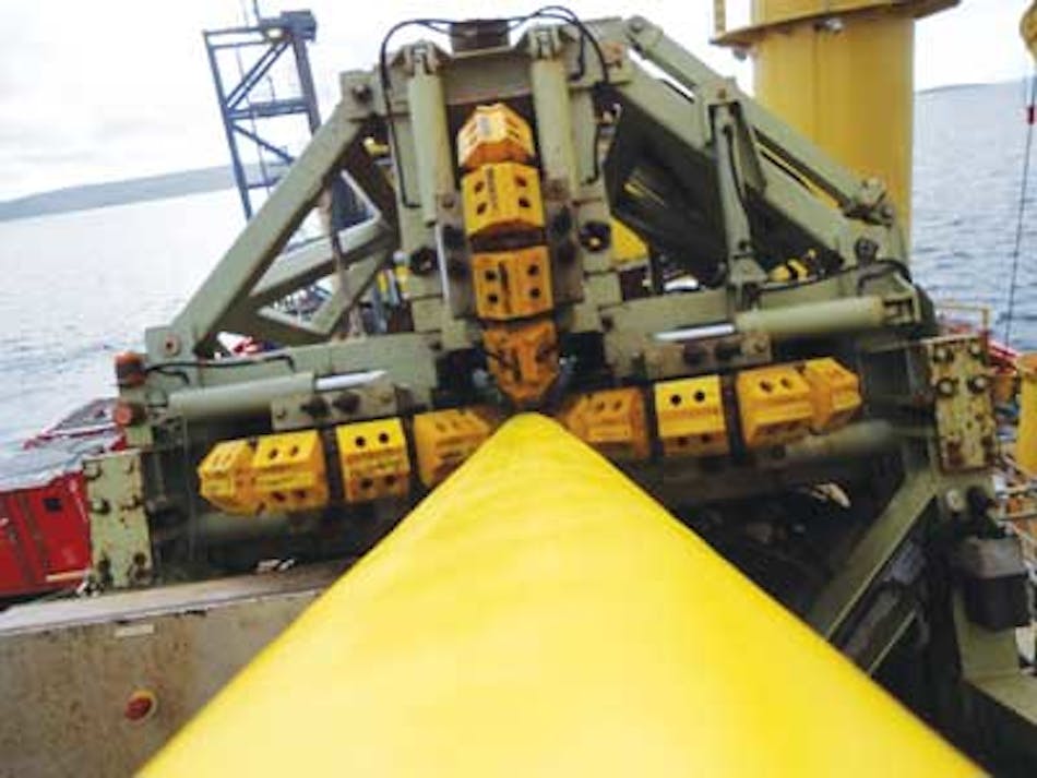 Laggan-Tormore umbilical lay adapted for harsh conditions west of ...