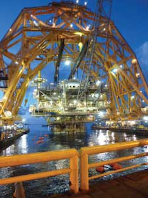 P.2 ~ Red Hawk stands as first spar ever decommissioned in GoM | Offshore