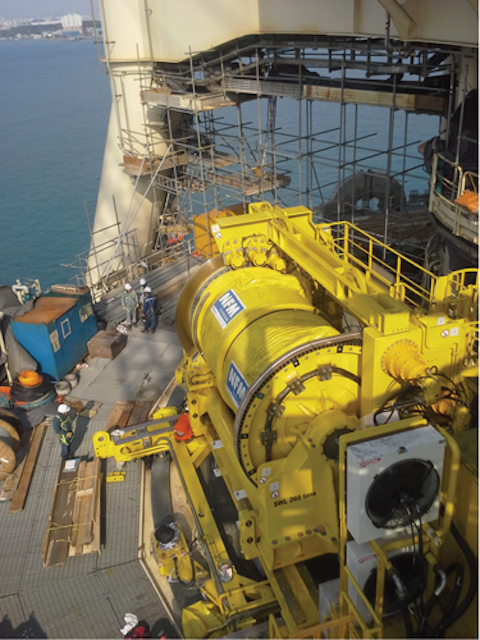 NFM builds full redundancy into Quad 204 turret winch | Offshore Magazine