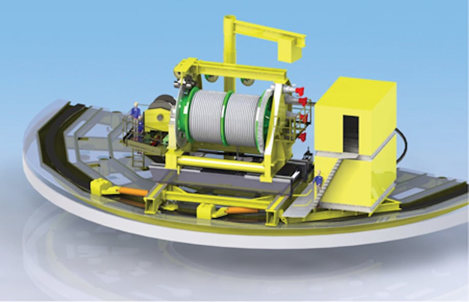 NFM builds full redundancy into Quad 204 turret winch | Offshore