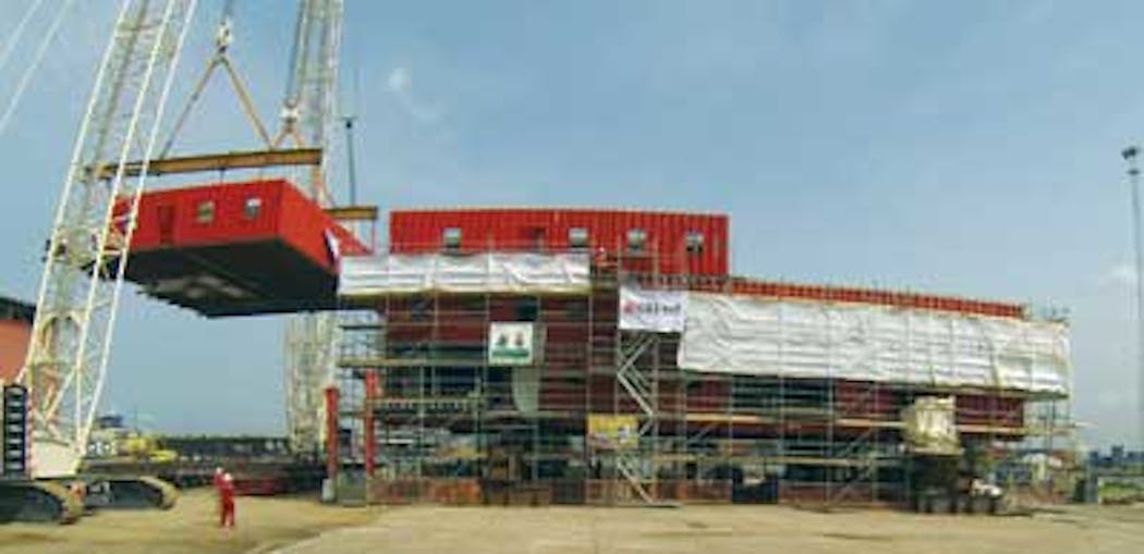 Ofon accommodation construction on schedule | Offshore