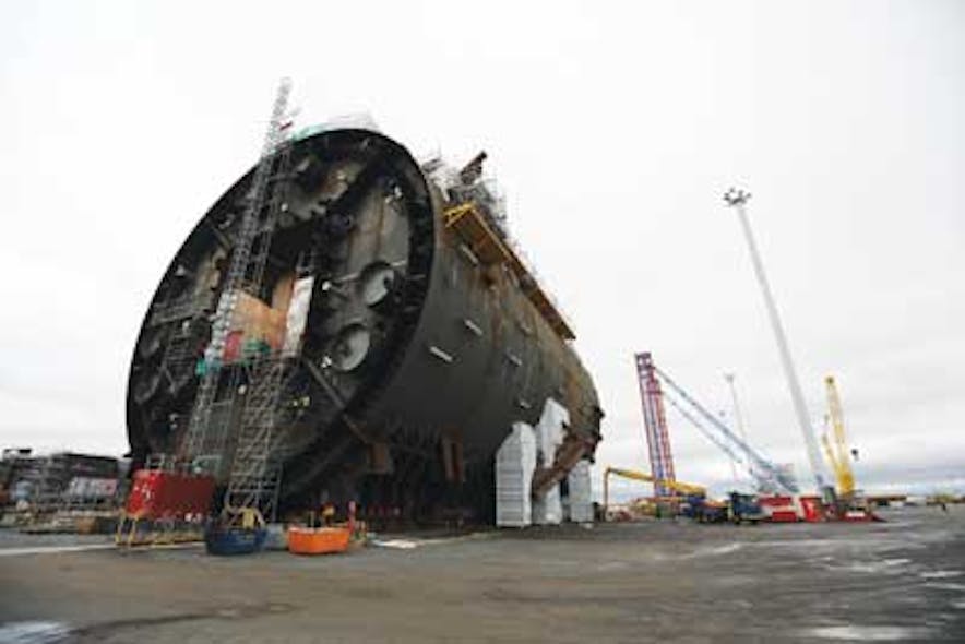 Finland yard maintains leadership in GoM spar hulls | Offshore