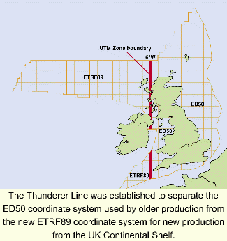 Thunderer Line updates the UKCS petroleum coordinate system | Offshore ...