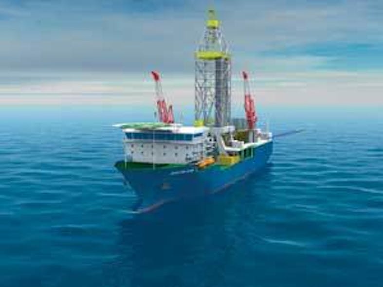 Downsized drillship allows operations in wider depth range | Offshore