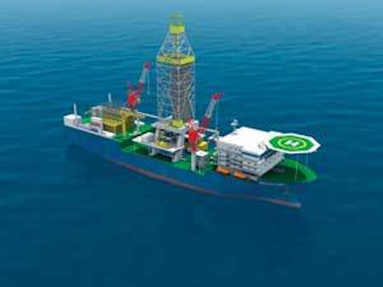 Downsized drillship allows operations in wider depth range | Offshore