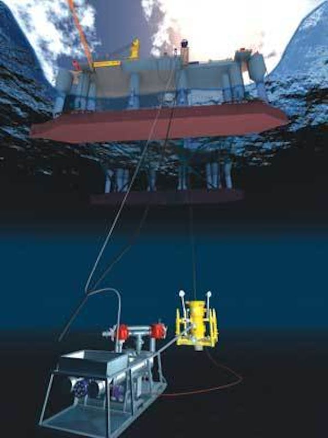 Riserless mud system solves North Sea drilling problem | Offshore