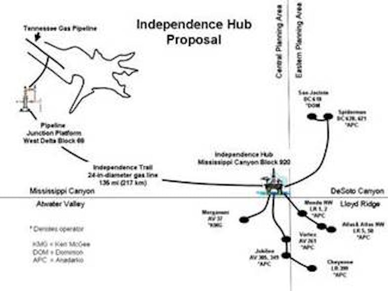 Hub-and-spoke arrangement drawing deepwater interest | Offshore