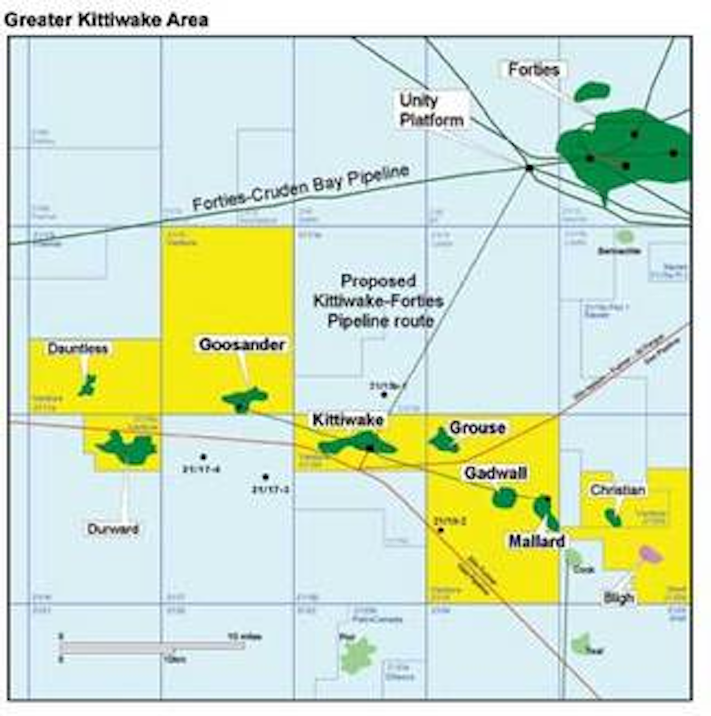 Pipeline switch extends production from Kittiwake area fields | Offshore