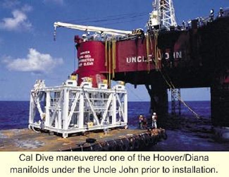 Single mobilization completes Hoover Diana's pilings, manifolds, trees ...