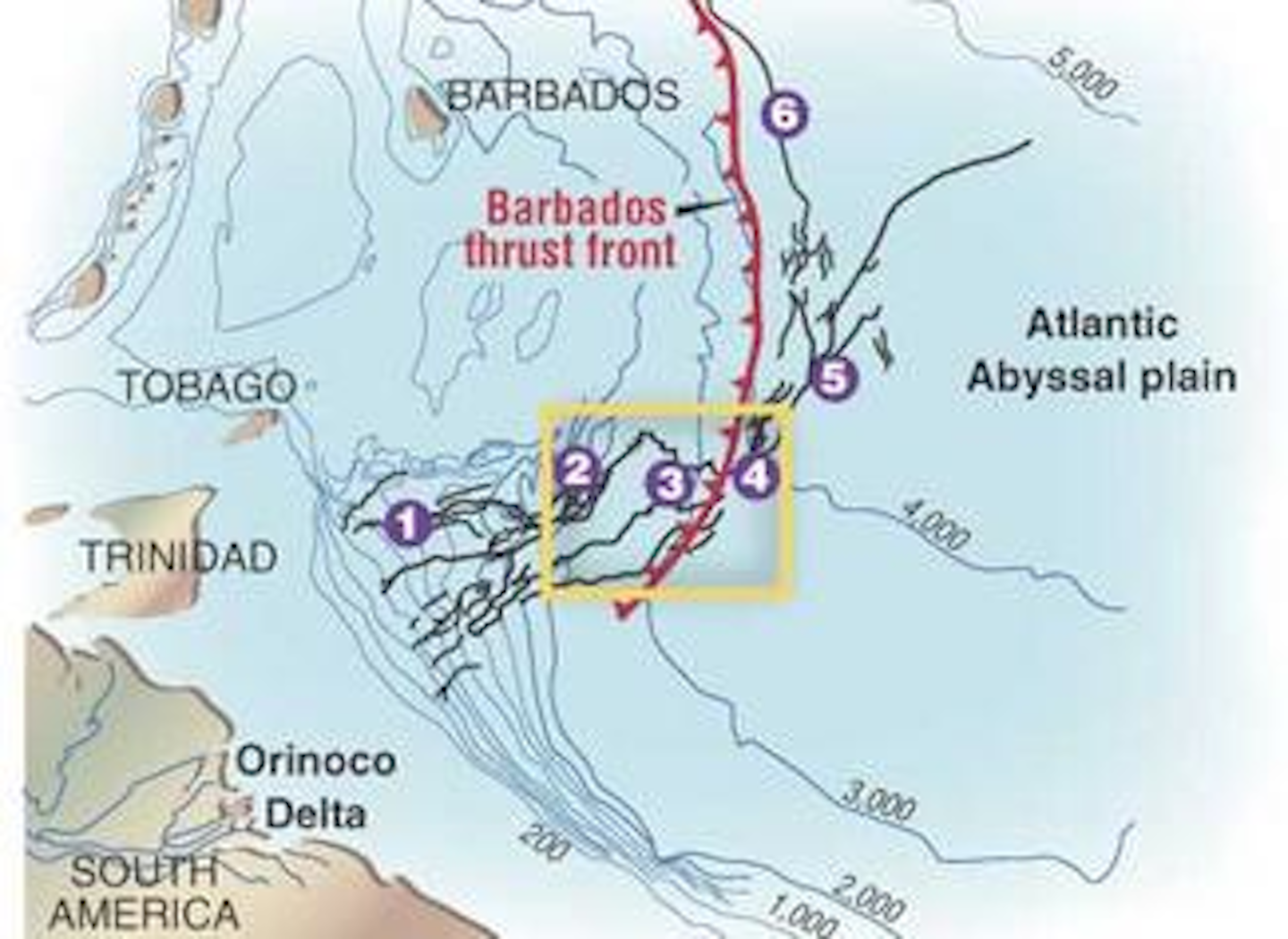 Deepwater erosion processes in the Orinoco turbidite system | Offshore