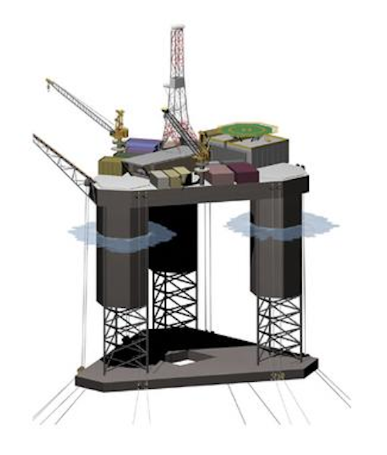 Extendable draft platform offers drilling flexibility | Offshore Magazine