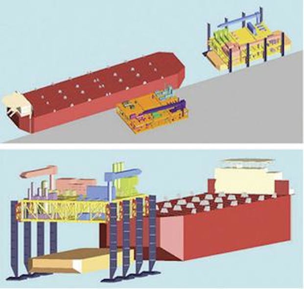 Jacking technique for FPSO topsides accelerates hook-up process | Offshore