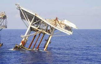 BP decommissions damaged platform | Offshore Magazine