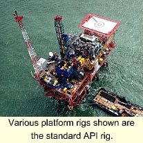 Offshore platform rigs adapting to weight-space restrictions for ...