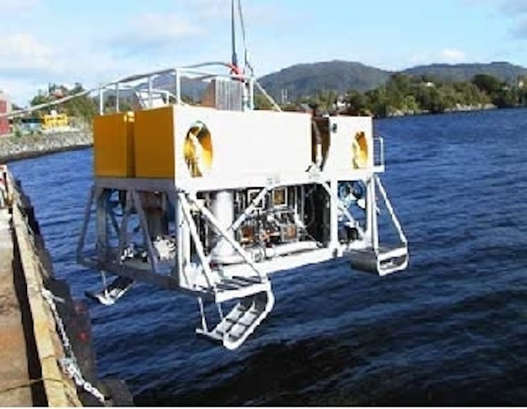 ROV/trencher capable of 14 days' uninterrupted service at 3,000 meters ...