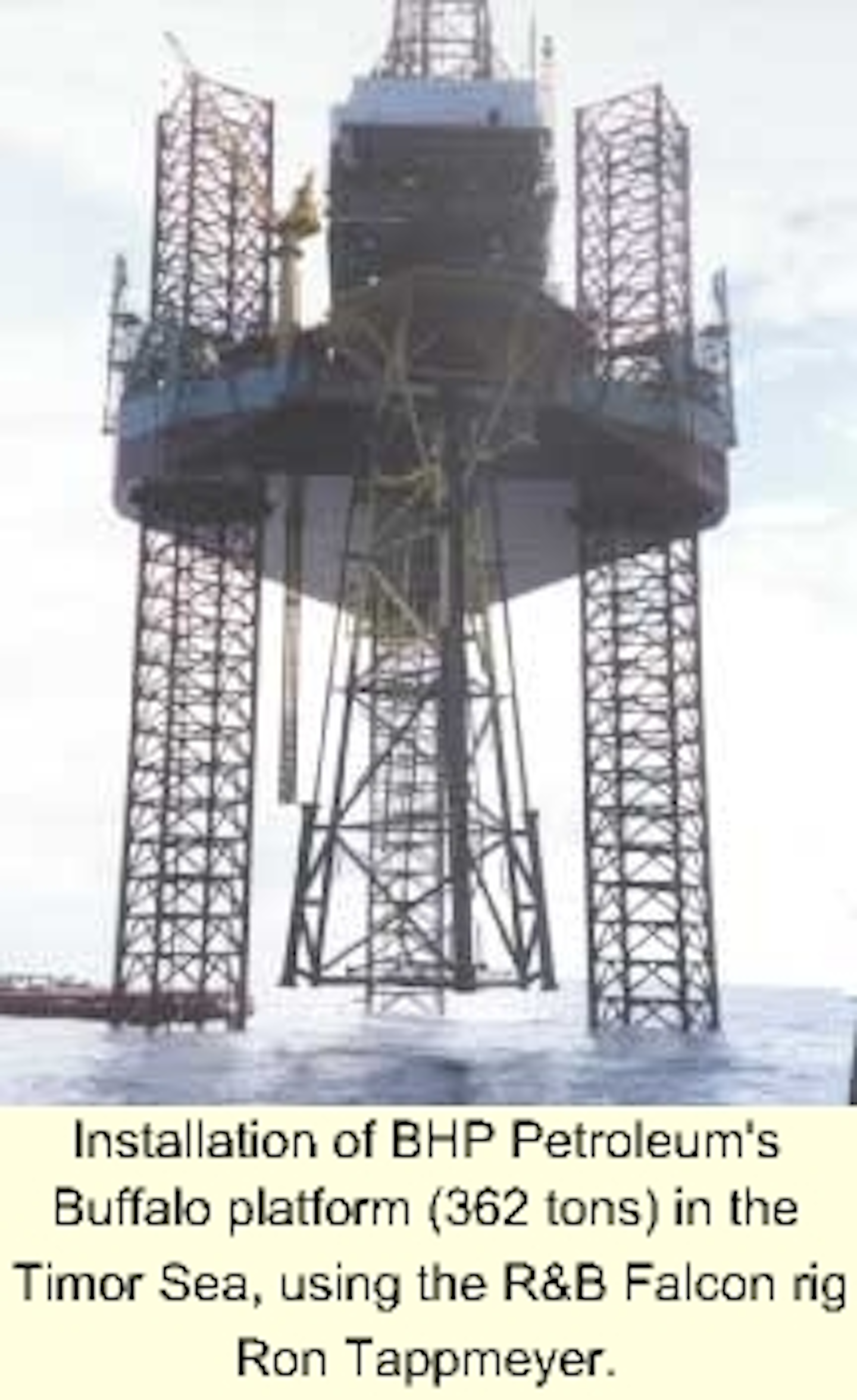 MINIMAL PLATFORMS: Using jackup, semisubmersible drilling units to ...