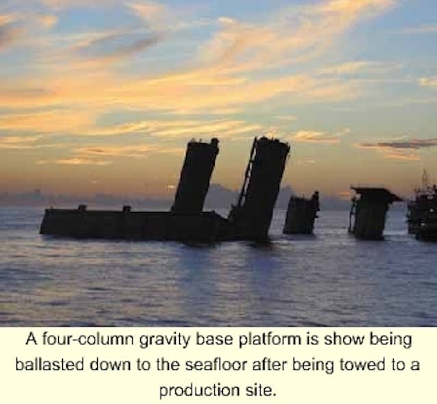 GRAVITY BASED PLATFORMS: Formidable structure, easier construction, re ...