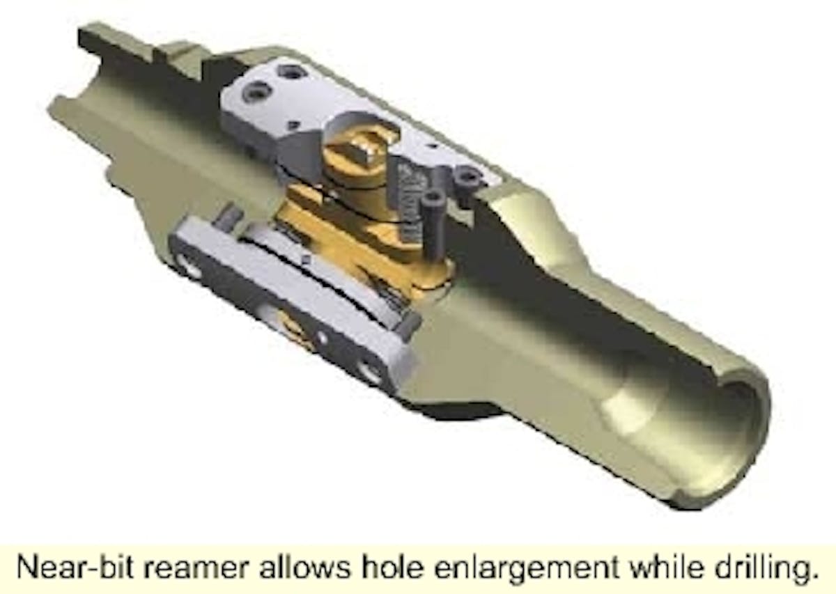 DRILLING TECHNOLOGY: Near-bit reamer eliminates typical backreaming ...