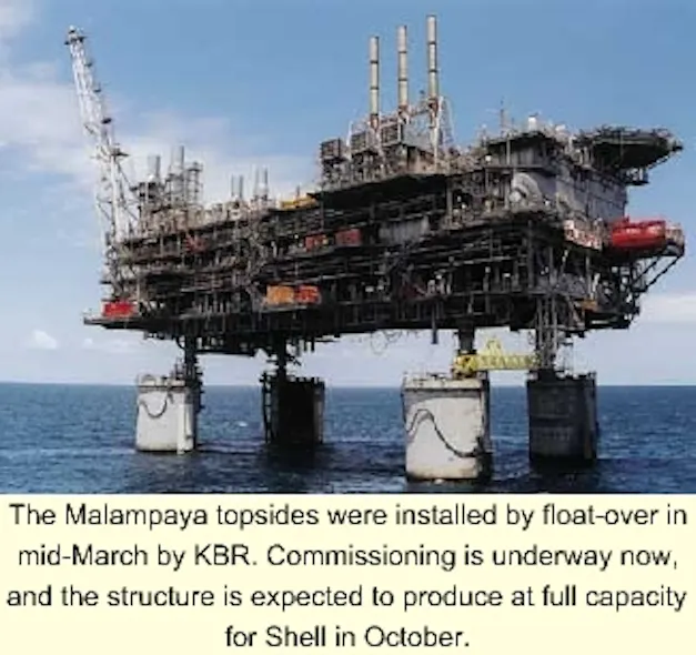 ASIA/PACIFIC: Commissioning underway on Philippines' Malampaya platform ...