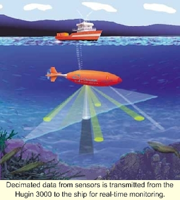 DEEPWATER E&P: Autonomous underwater vehicle surveying pipelines, subsea installations | Offshore