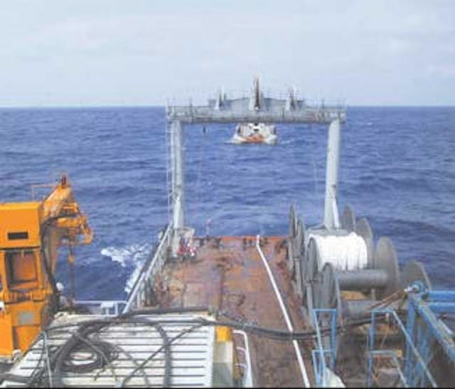 DEEPWATER MOORING: Full taut-leg polyester drilling unit mooring ...