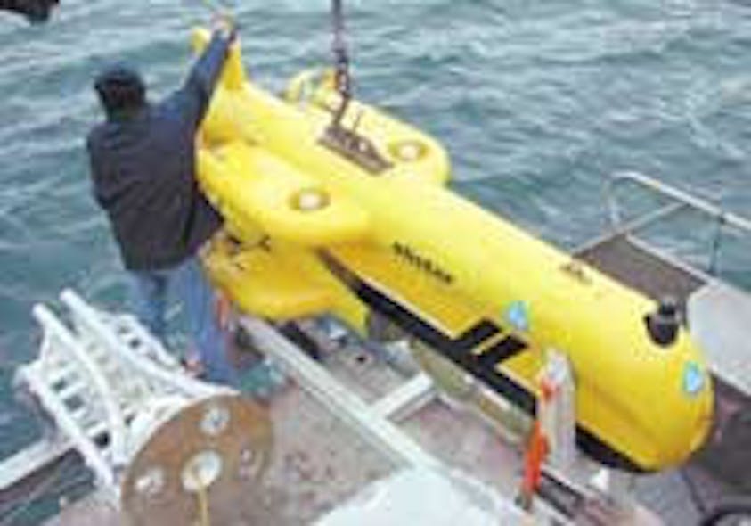 Maintenance functions sought for AUV that can now survey and hover ...