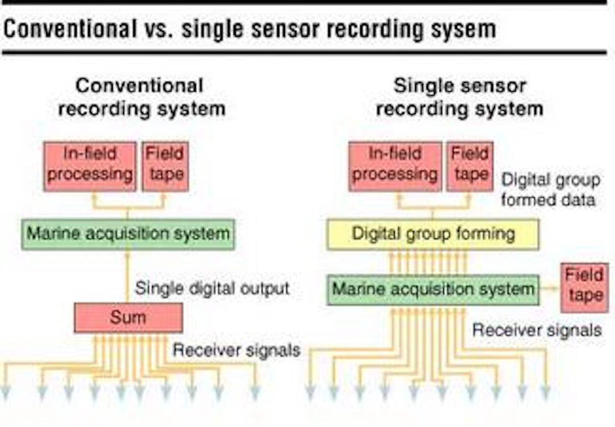 Single-sensor towed streamer improves seismic acquisition | Offshore