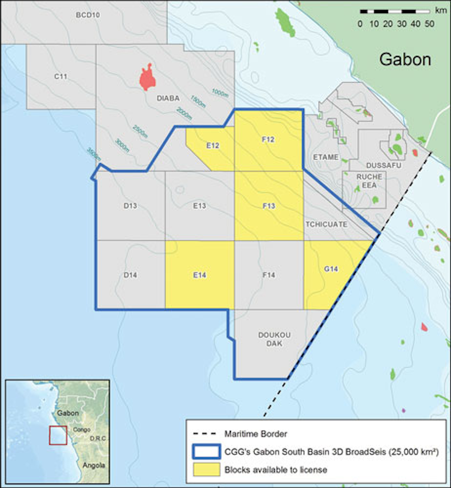 Subsalt imaging highlights exploration potential offshore Gabon | Offshore