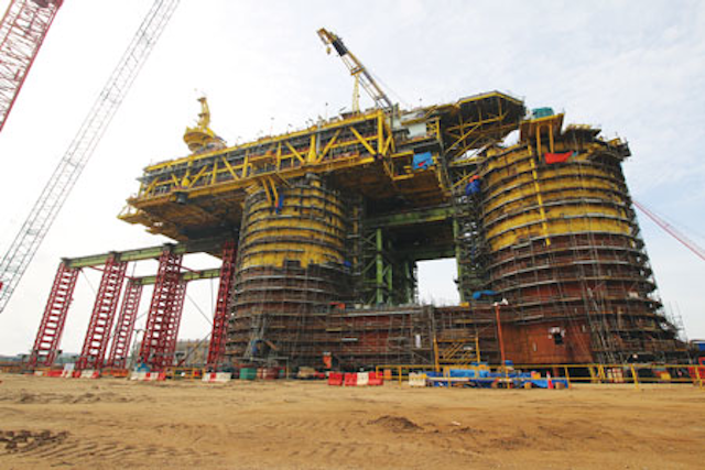 Malikai TLP jacked to record height during onshore mating | Offshore ...