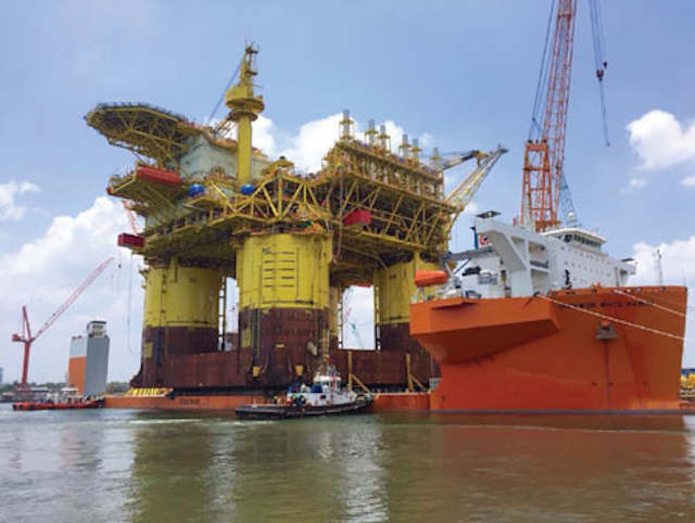 Malikai TLP jacked to record height during onshore mating | Offshore ...