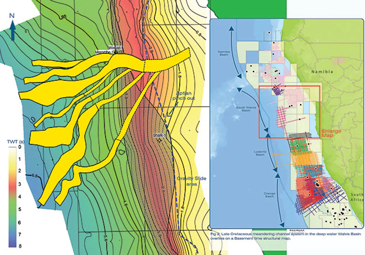 Deepwater turbidites offshore Namibia shown to provide high-quality ...