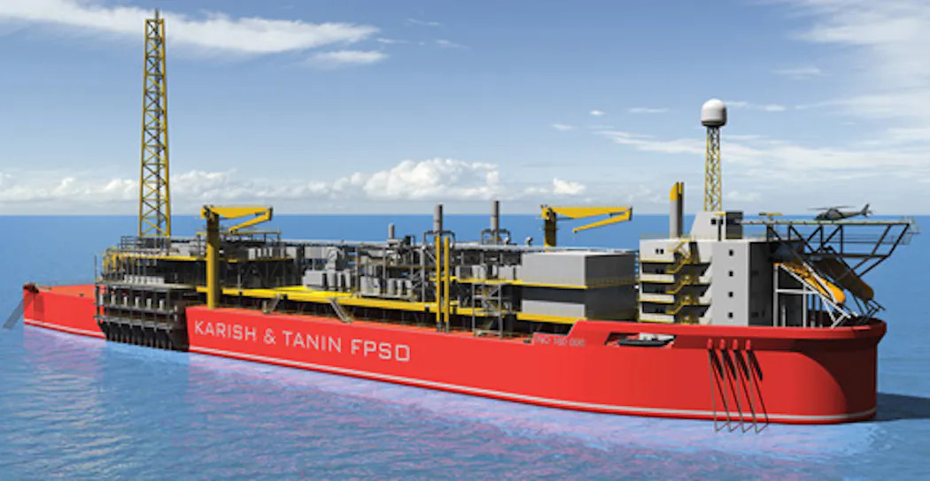 Energean chooses FPSO for deepwater Karish, Tanin gas fields project ...