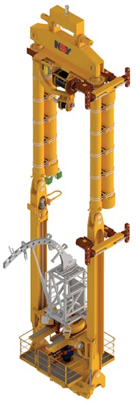 Compensated coiled tubing lift frame increases safety, flexibility ...