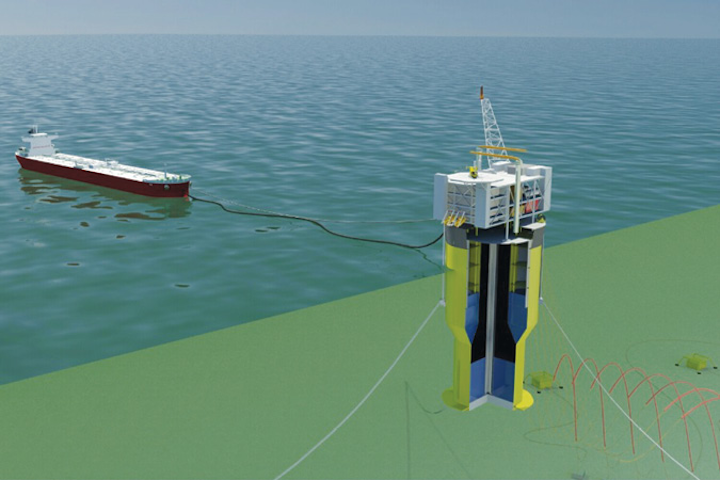 Deep draught floating platform provides swift returns on small fields ...