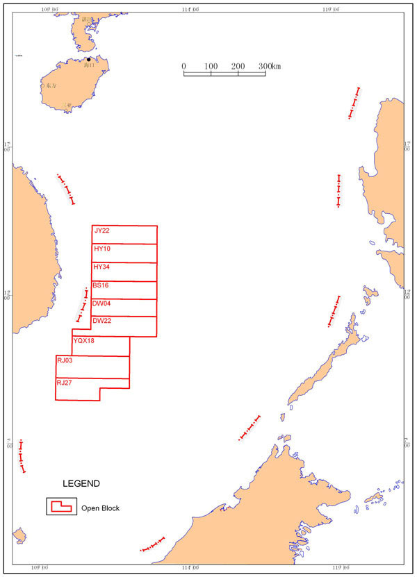 China names offshore blocks available for 2012 | Offshore