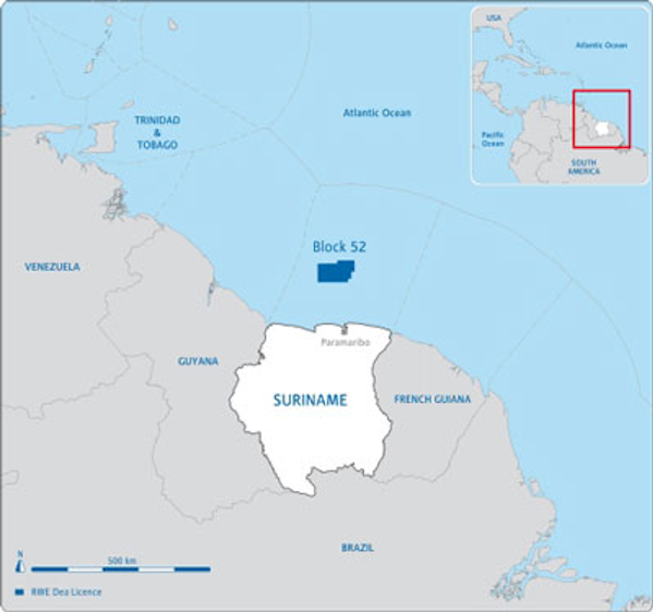 RWE joins Petronas in block offshore Suriname | Offshore