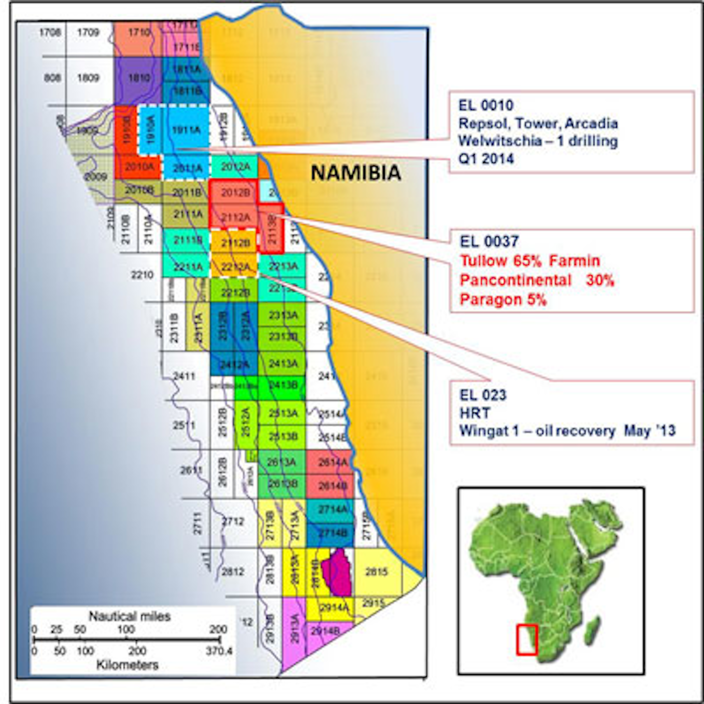 Tullow set to operate offshore Namibia license | Offshore