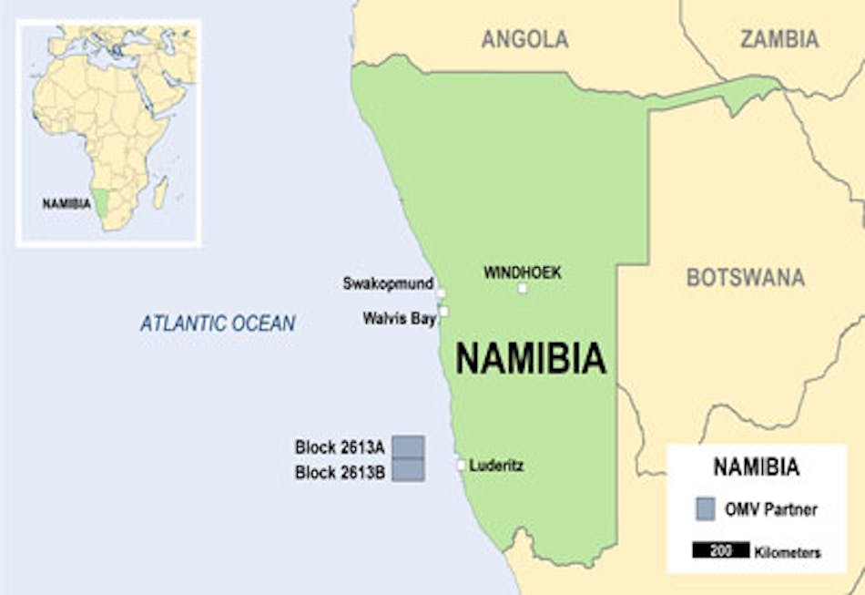 Murphy, OMV take charge of blocks offshore Namibia | Offshore