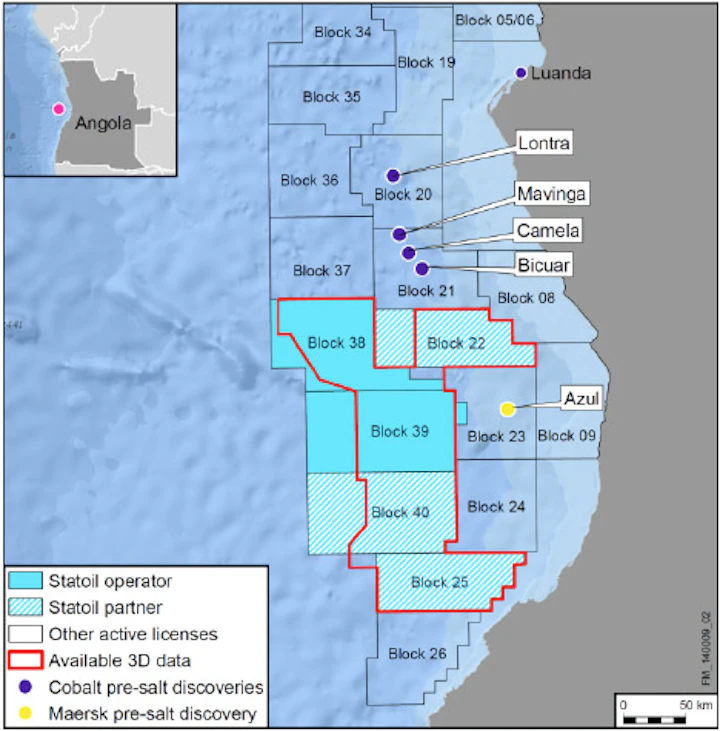 Statoil makes Angola portfolio adjustments | Offshore