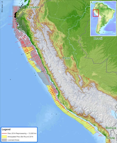 Perupetro contracts seismic reprocessing from Spectrum | Offshore