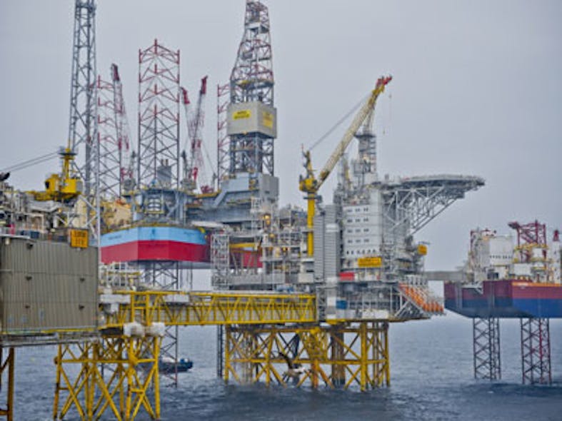 Drilling under way at new Eldfisk platform | Offshore