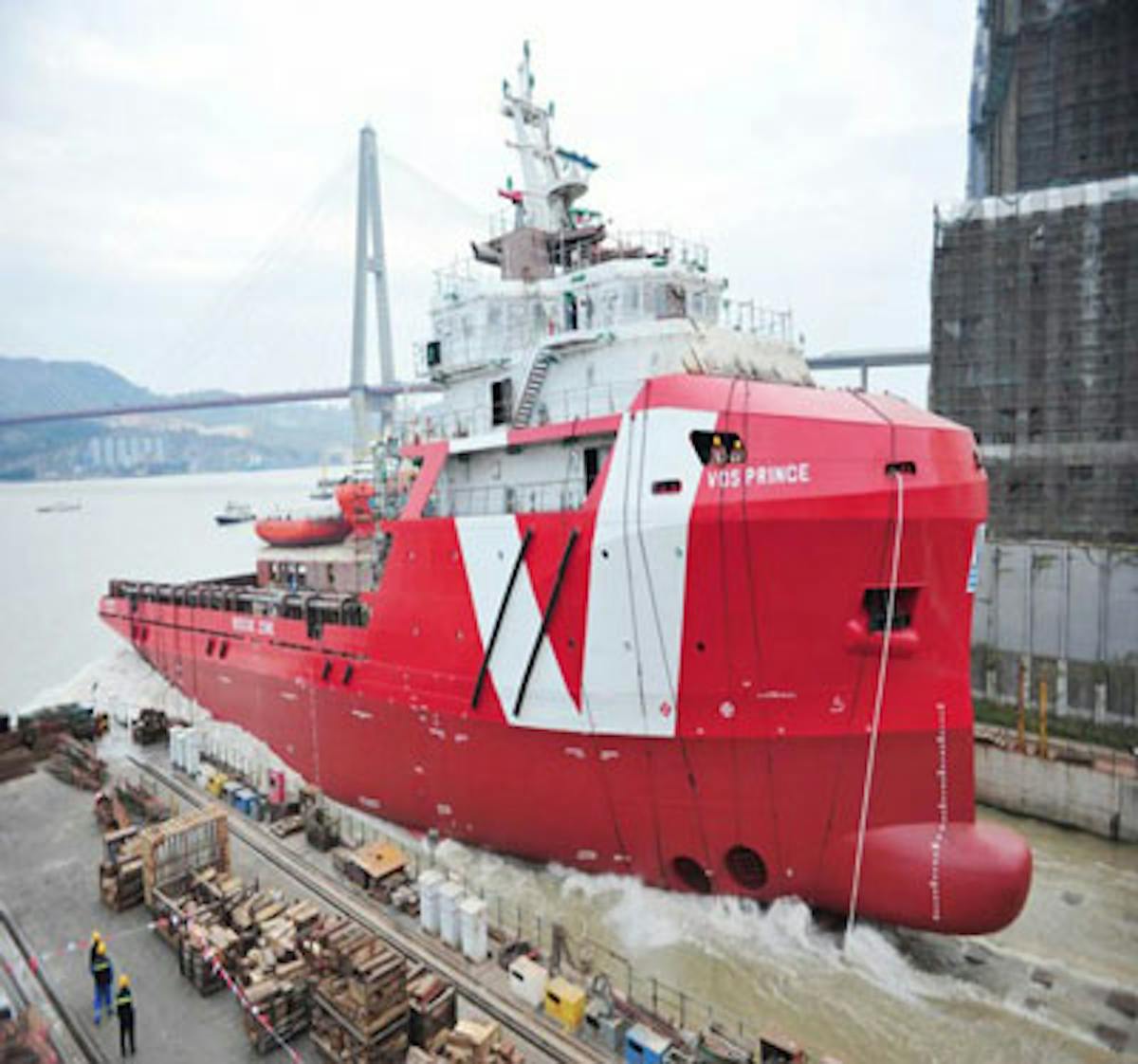 Vroon notes two vessel launches | Offshore
