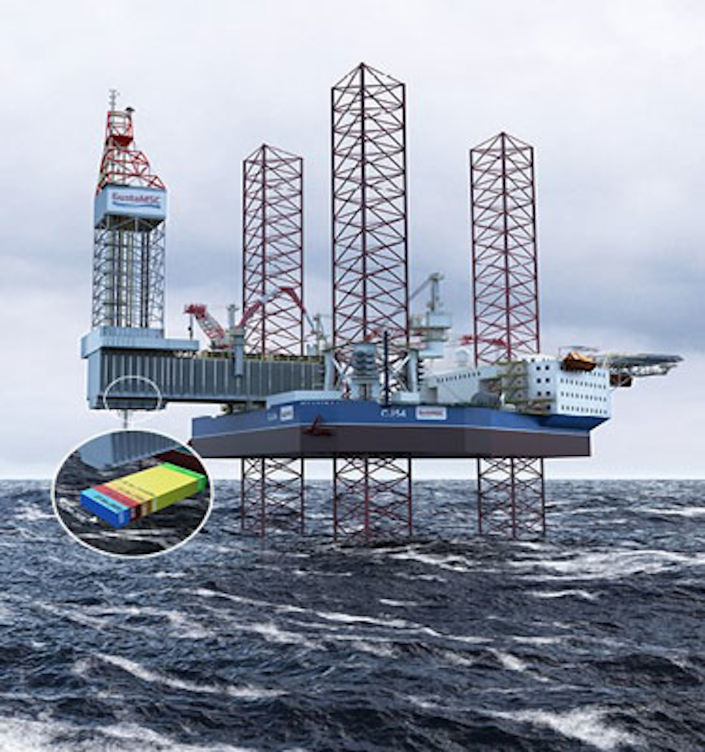Cantilever jackup targets deeper water in mild and harsh environments ...