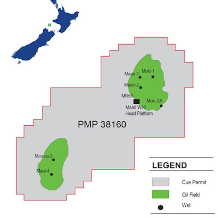 New Maari reservoir flows first oil offshore New Zealand | Offshore