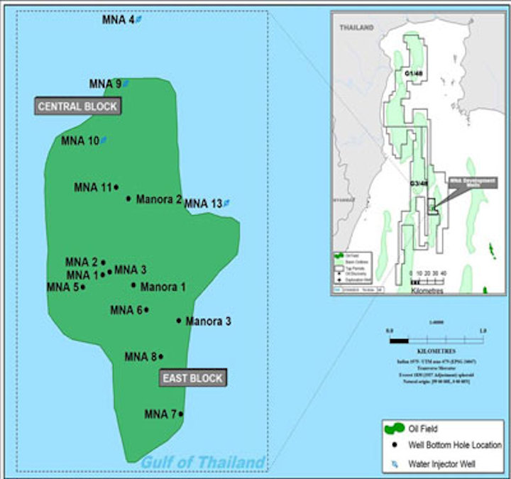 Manora field rig completes well campaign offshore Thailand | Offshore