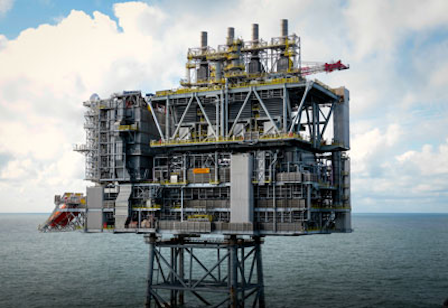 Thialf completes first BP Clair Ridge platform assembly | Offshore